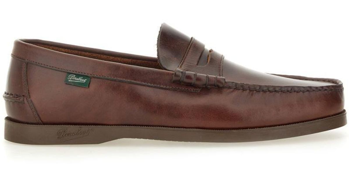 Paraboot Moccasin "Coraux" in Brown for Men | Lyst