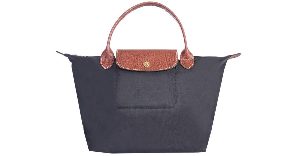 Longchamp Le Pliage Small Bag in Blue | Lyst