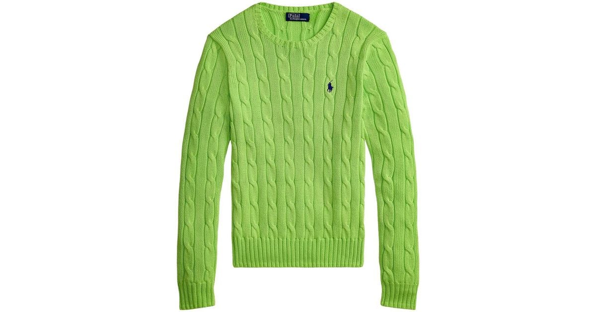 Polo Ralph Lauren Julianna Pullover in Green | Lyst UK