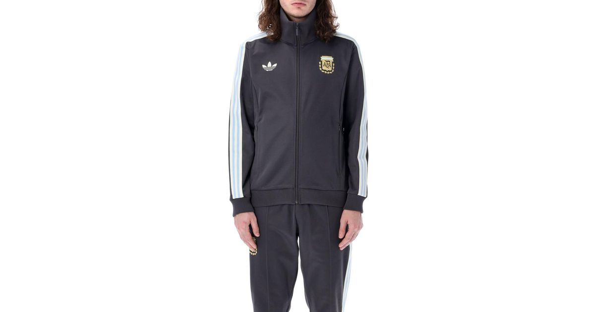 adidas Originals Afa Og Track Jacket in Blue for Men | Lyst