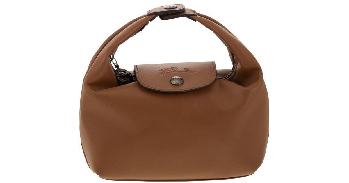 Longchamp Le Pliage Xtra in Brown | Lyst UK
