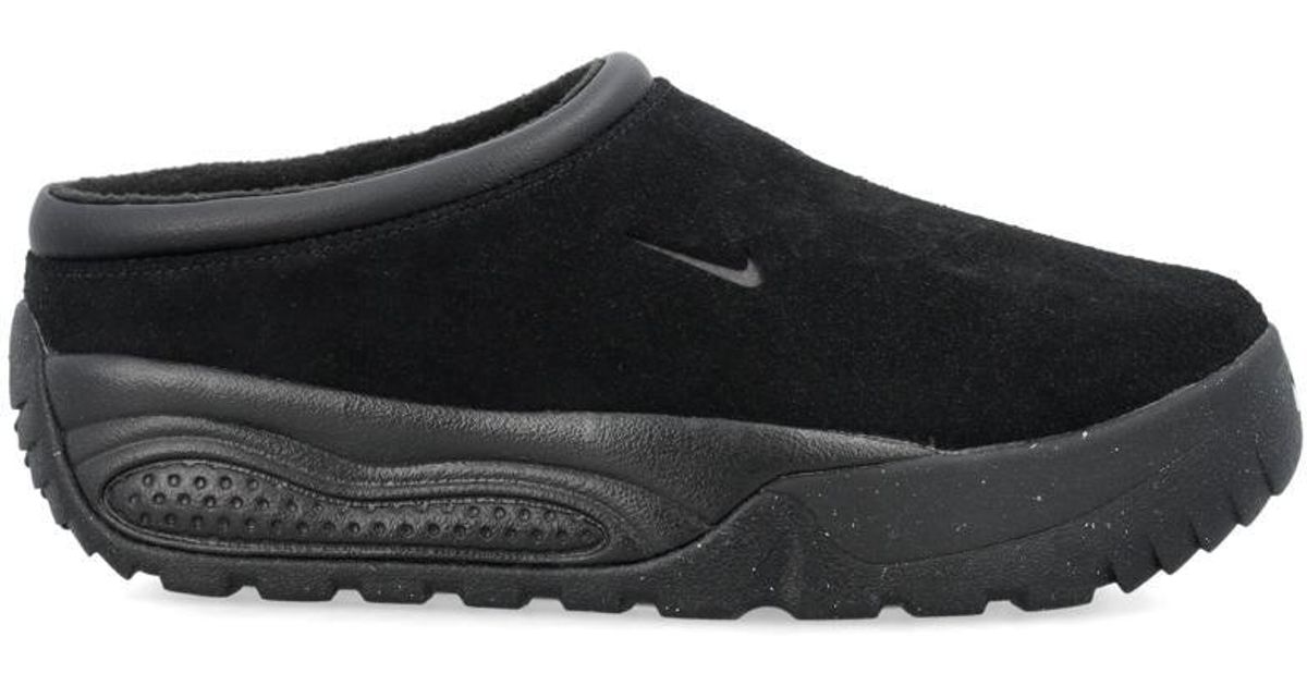 Nike Acg Rufus Mules in Black | Lyst