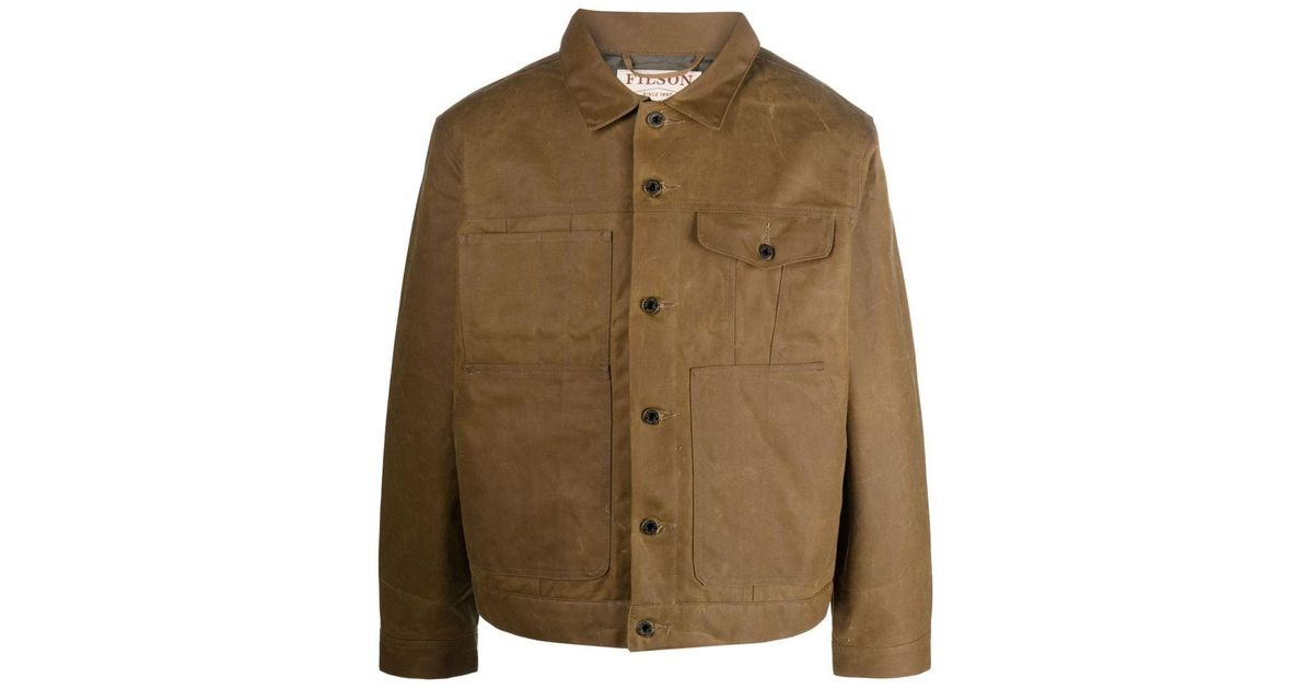 Filson Short Lined Cruiser Clothing in Green for Men | Lyst