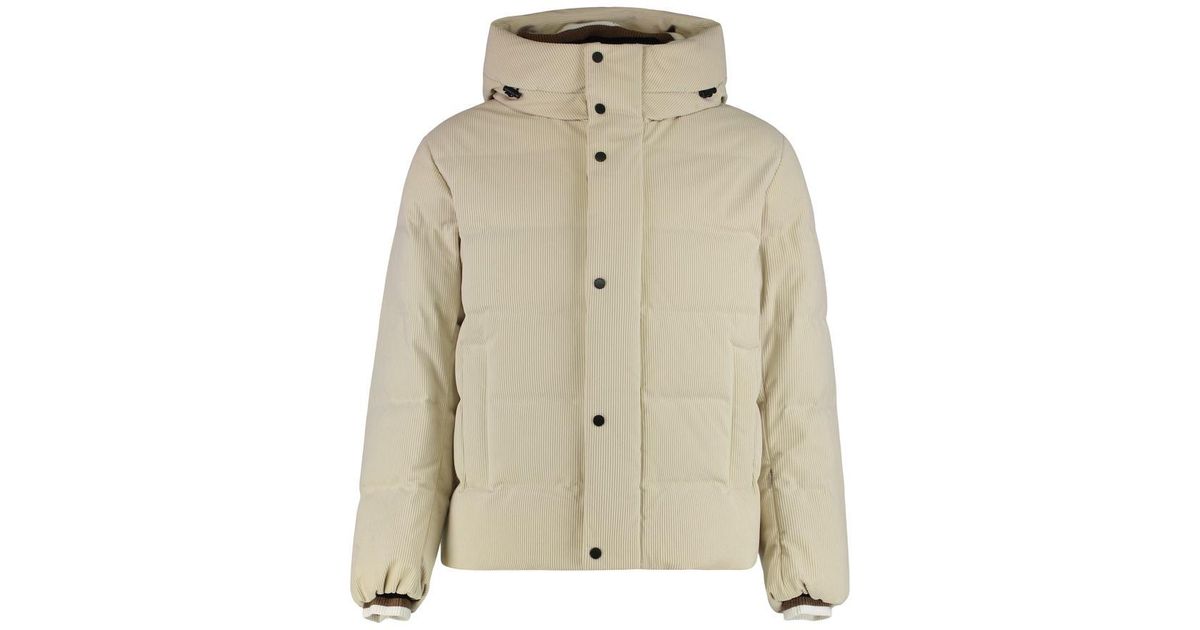 Fusalp Velvet Puffer Jacket Atila in Natural for Men | Lyst UK