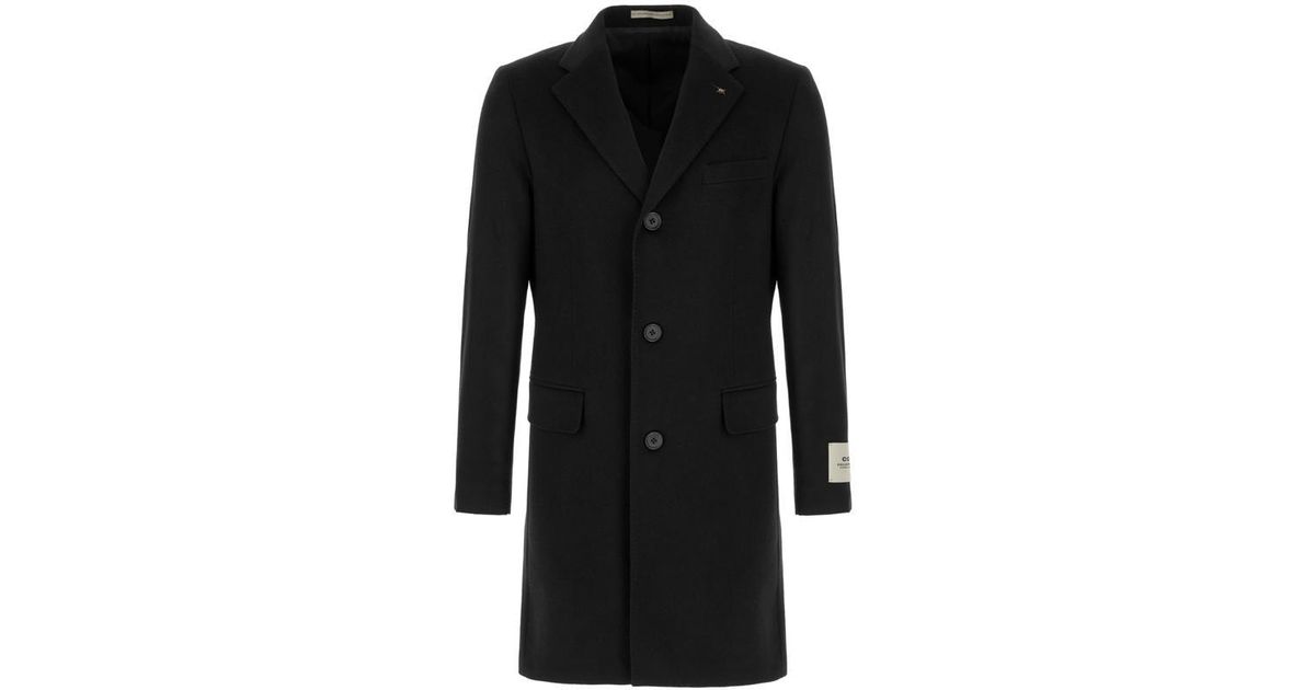 Corneliani Coats in Black for Men | Lyst