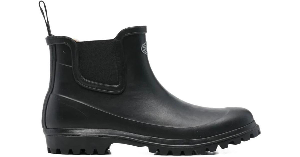 Superga "798 Rubber" Medium Boots Shoes in Black | Lyst UK