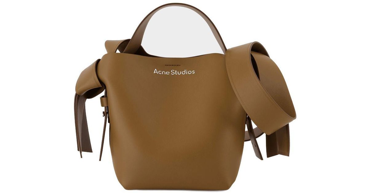 Acne Studios Musubi Mini R Crossbody in Brown | Lyst
