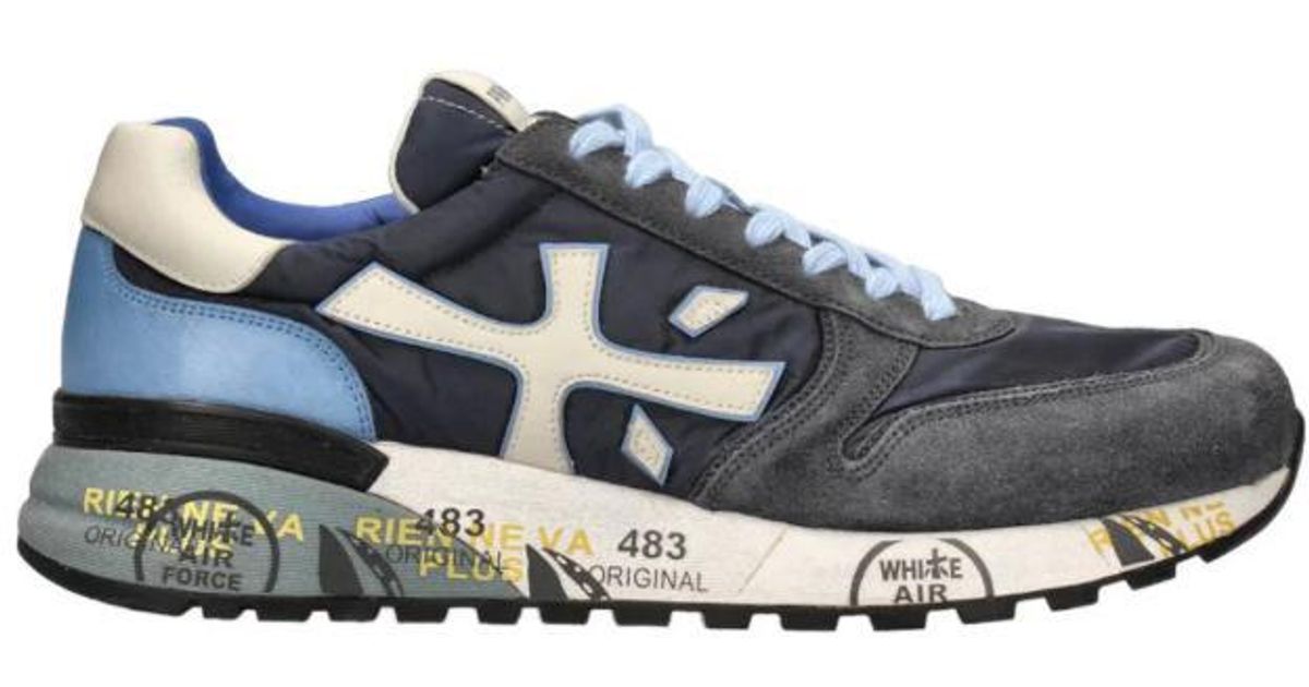 Premiata Sneakers in Blue for Men | Lyst