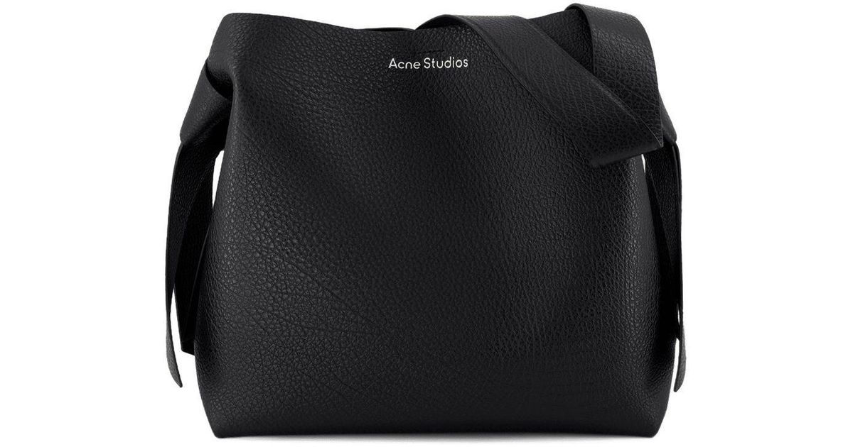 Acne Studios Musubi Midi Shoulder Bag in Black | Lyst