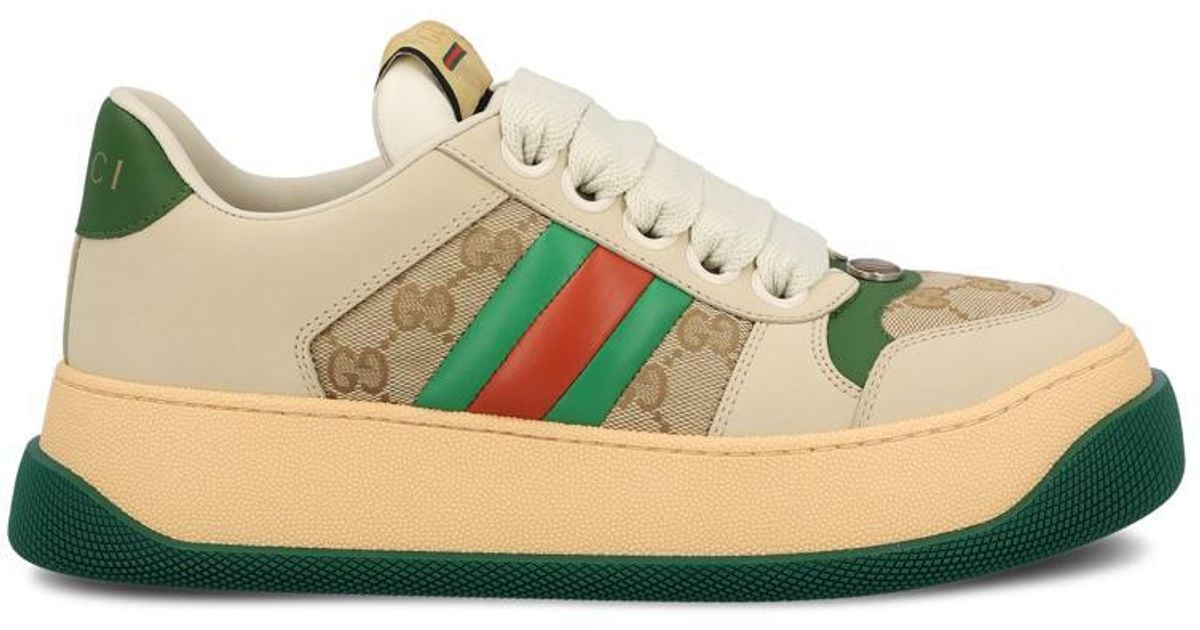 Gucci Sneakers in Green | Lyst