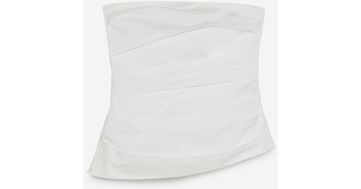 Jonathan Simkhai Top Emerson in White | Lyst UK