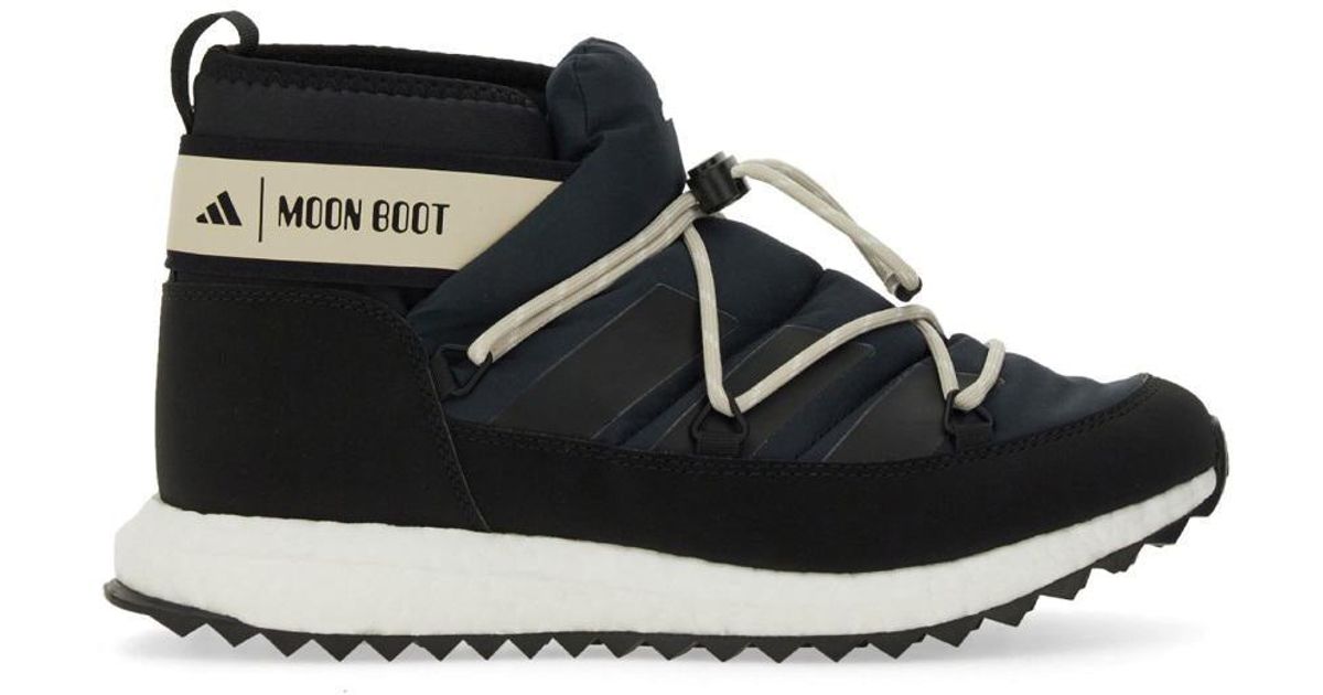 adidas Originals Adidas X Moon Boot "Moonboost High" in Black | Lyst UK