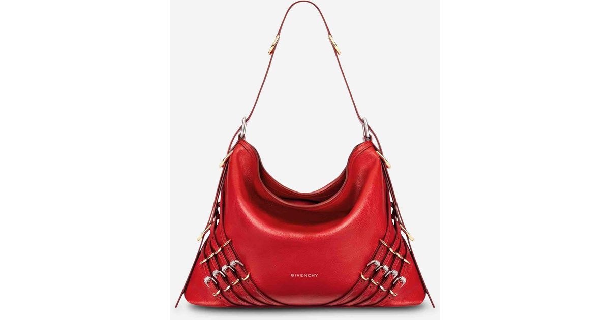 Givenchy Voyou Shopper Shoulder Bag in Red | Lyst UK