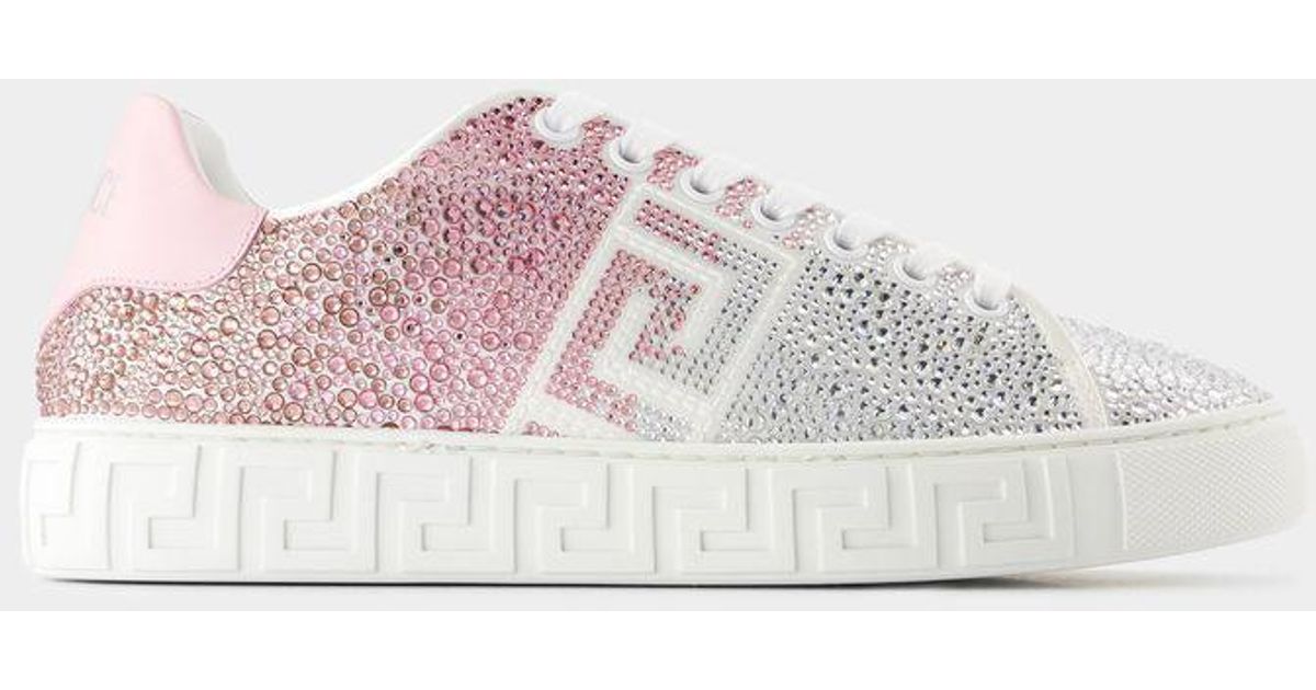 Versace Sneakers in Pink | Lyst