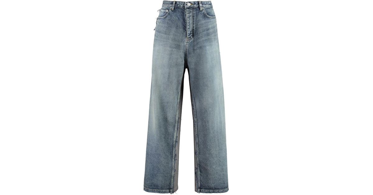 Balenciaga Hybrid BAGGY Jeans in Blue for Men | Lyst Balenciaga Hybrid BAGGY Jeans in Blue for Men | Lyst