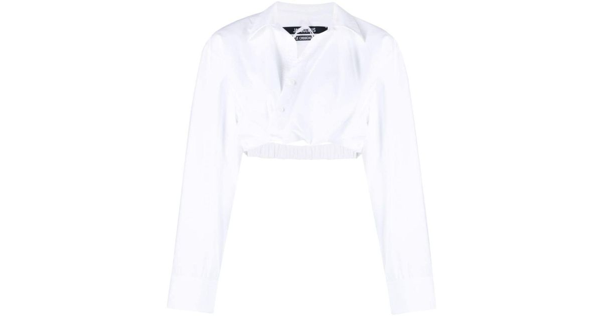 Jacquemus Top in White | Lyst