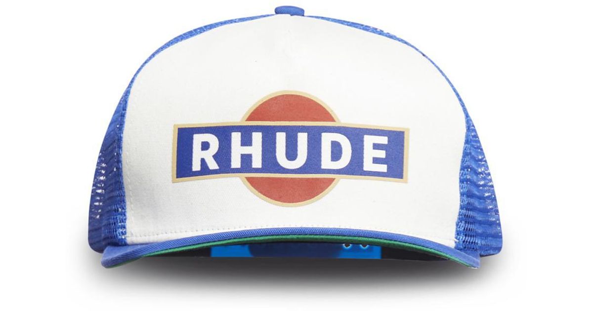 Rhude Hat in Blue for Men | Lyst UK