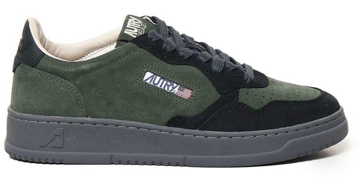Autry Sneakers in Green for Men | Lyst