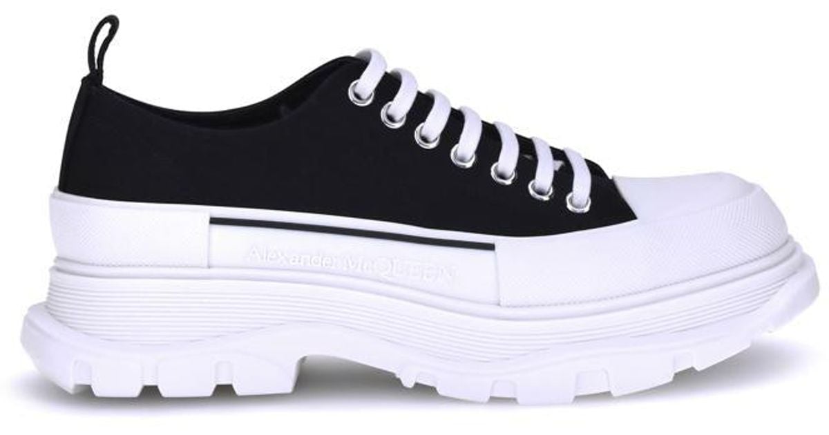 McQueen Tread Slick Sneakers in White for Men | Lyst UK