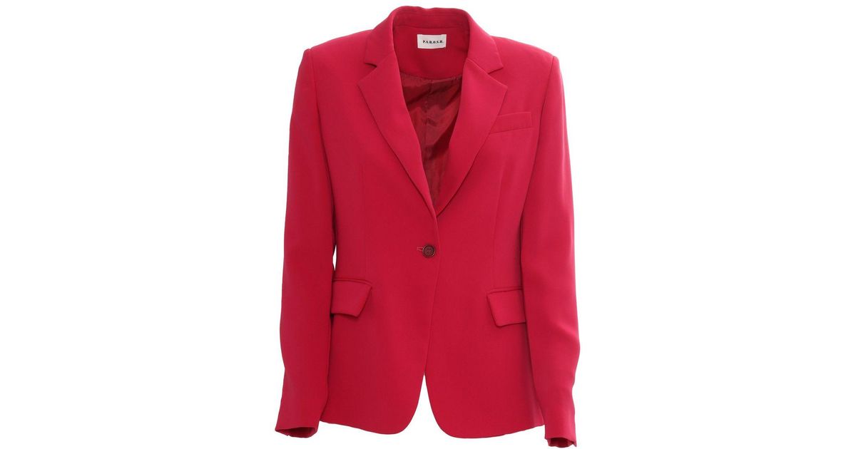 P.A.R.O.S.H. Jacket in Red | Lyst UK