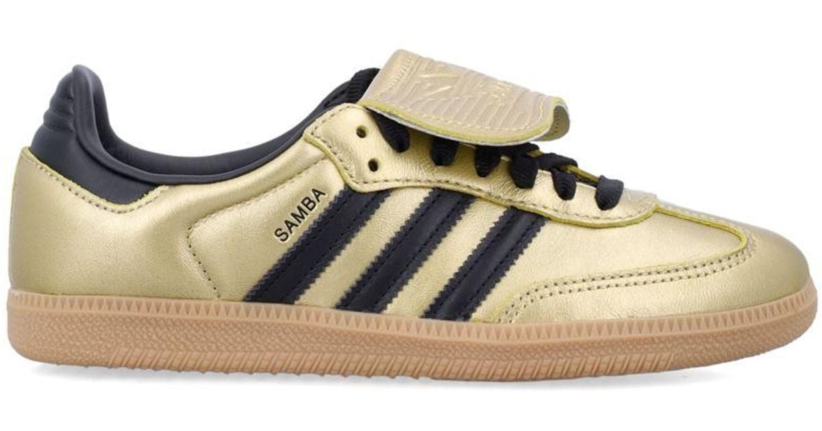 adidas Originals Samba Long Tongue Shoe in Metallic | Lyst UK