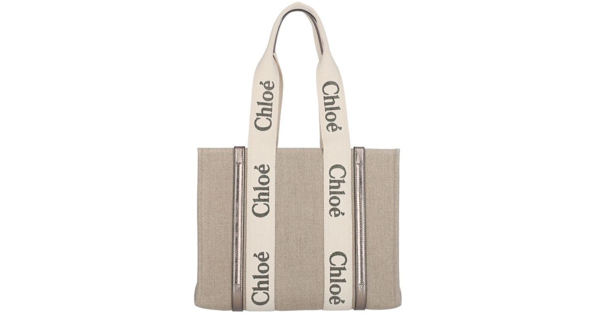 Chloé Bags in Natural | Lyst