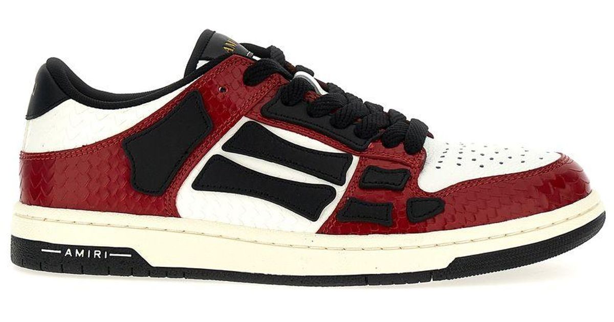 Amiri Sneakers in Red for Men | Lyst