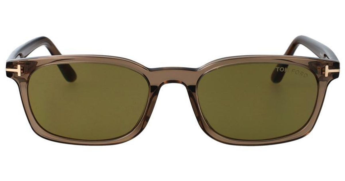 Tom Ford Sunglasses in Green for Men | Lyst UK
