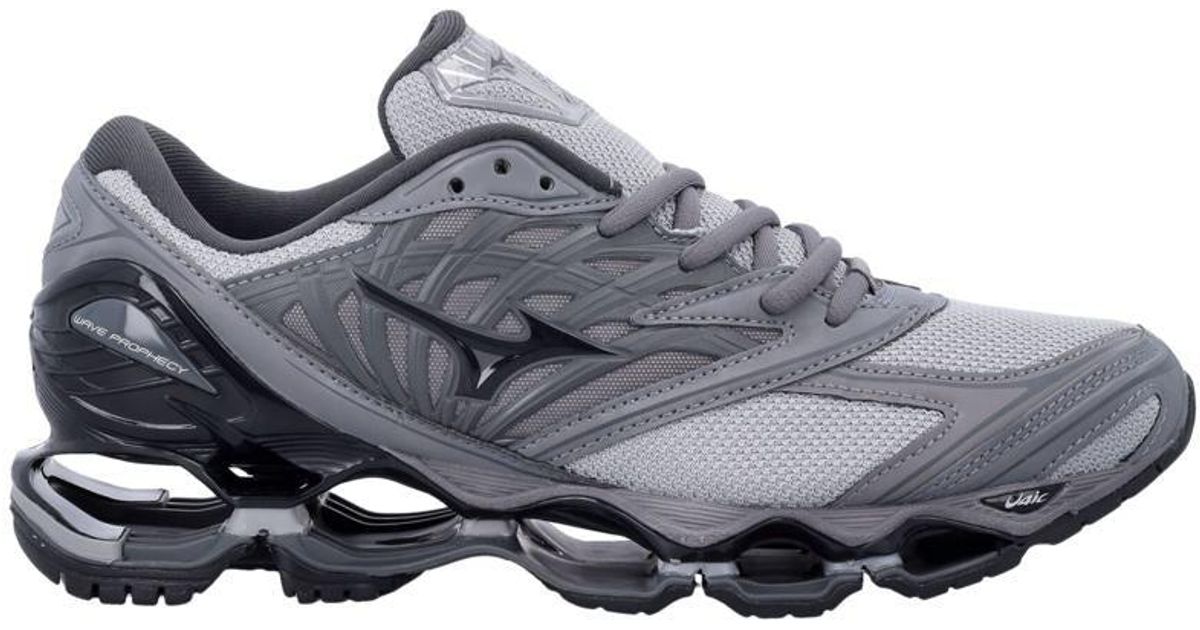 Mizuno Wave Prophecy Ls in Grey | Lyst UK