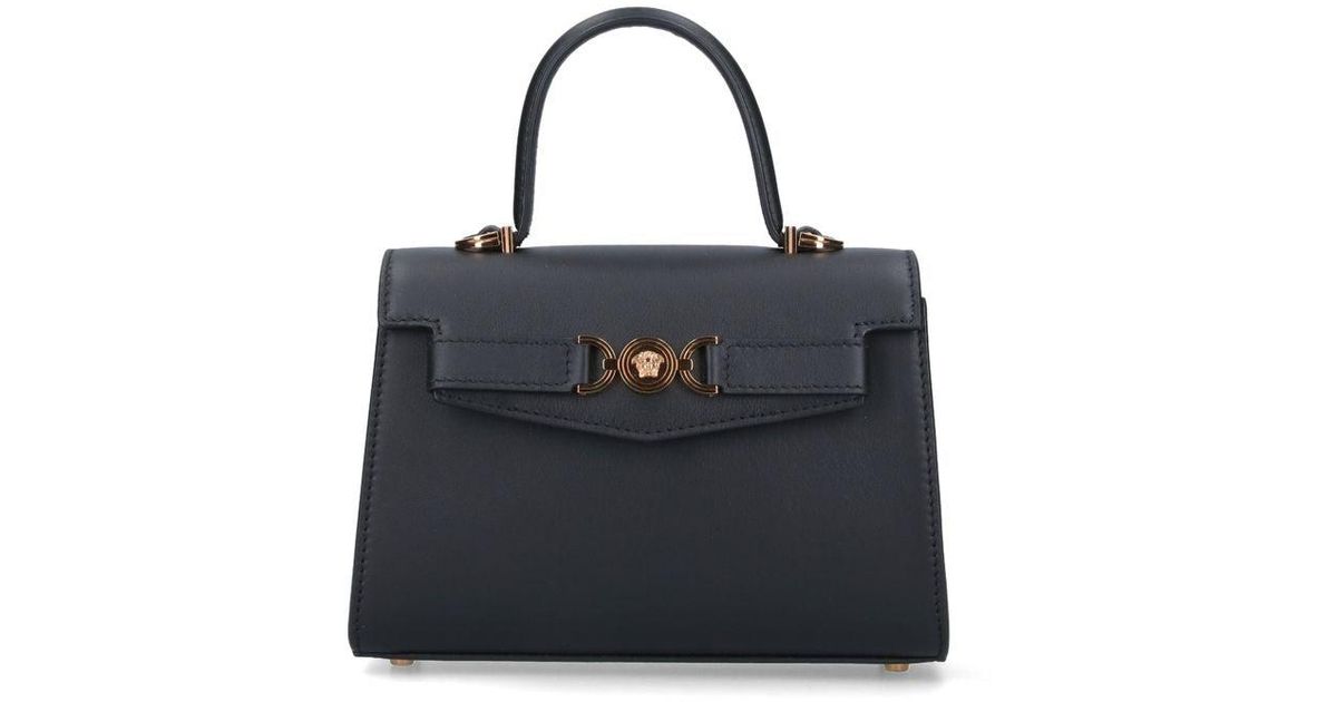 Versace Small Medusa '95 Handbag in Blue | Lyst
