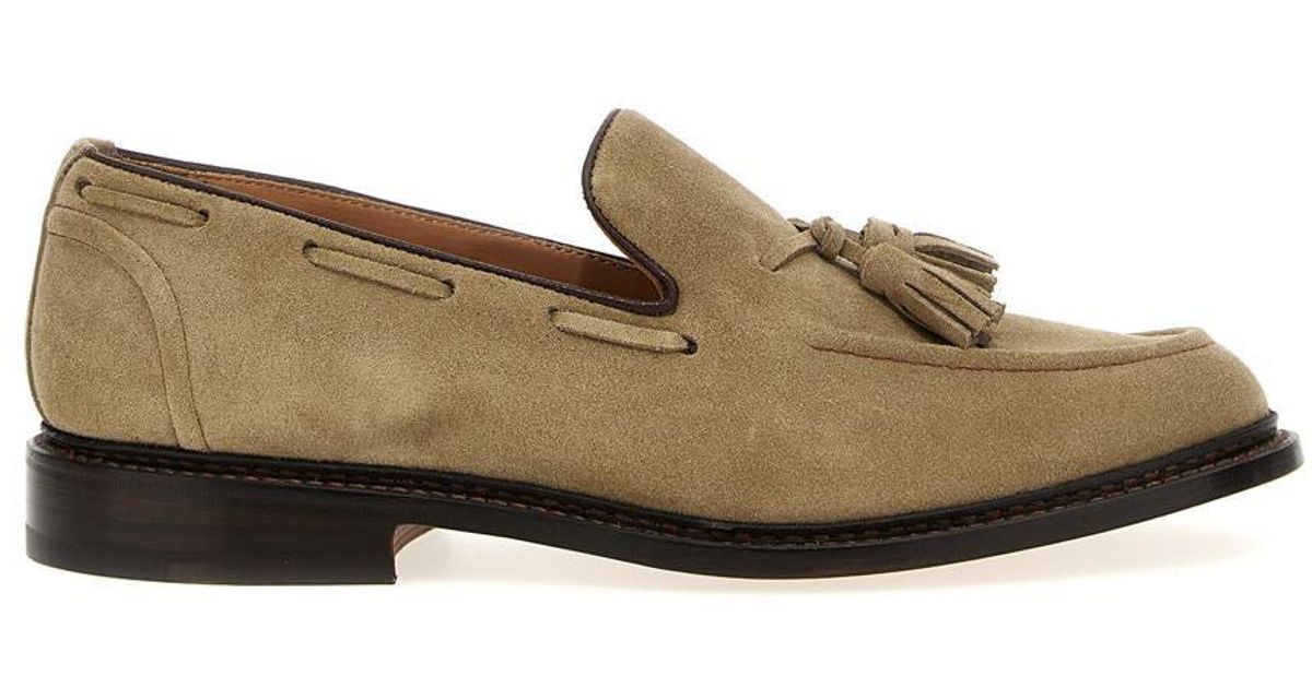 Tricker's 'Elton' Loafers in Brown for Men | Lyst
