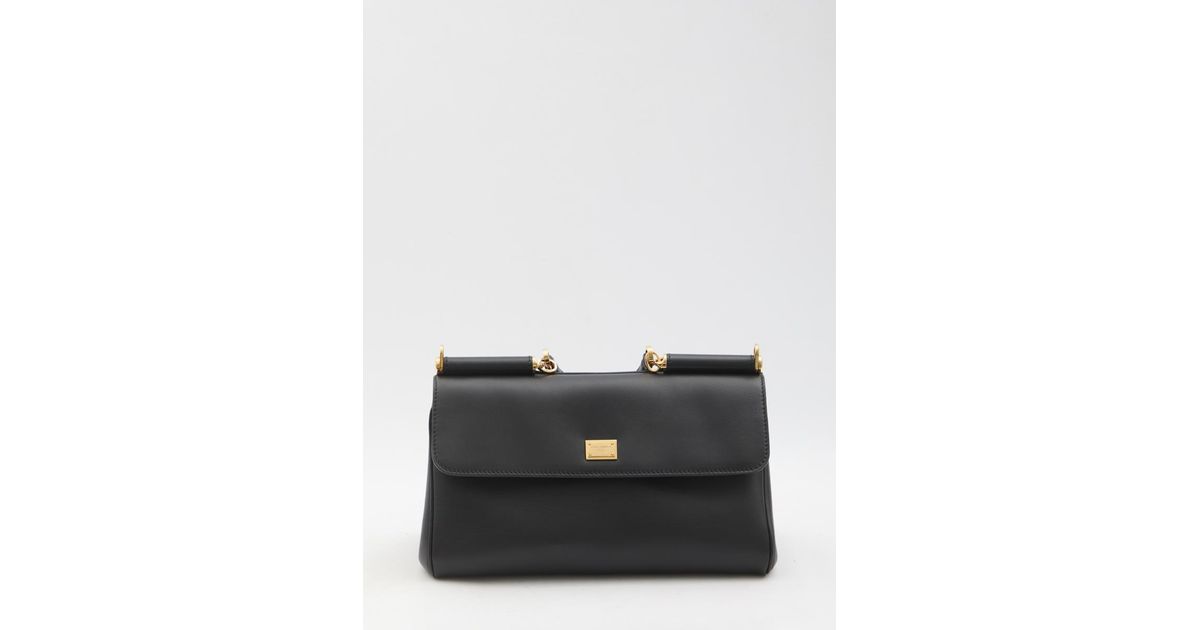Dolce & Gabbana Dolce&Gabbana Medium My Sicily Bag in Black | Lyst