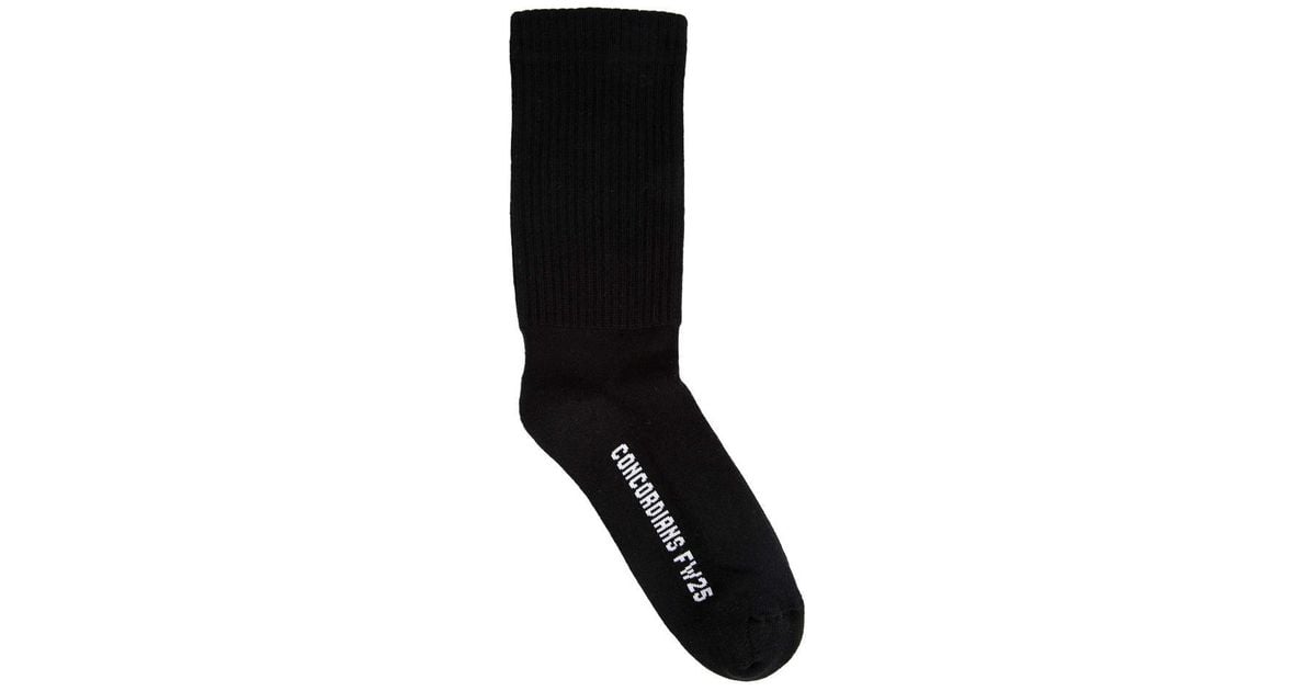 Rick Owens Socks in Black for Men | Lyst UK