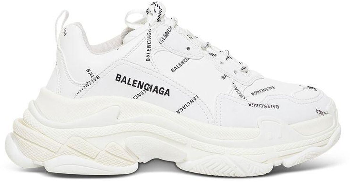 Balenciaga Sneakers in White | Lyst