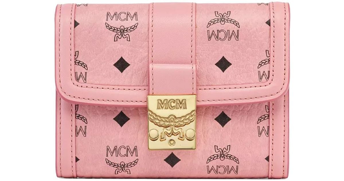 MCM Wallet "Tracy" in Pink | Lyst UK