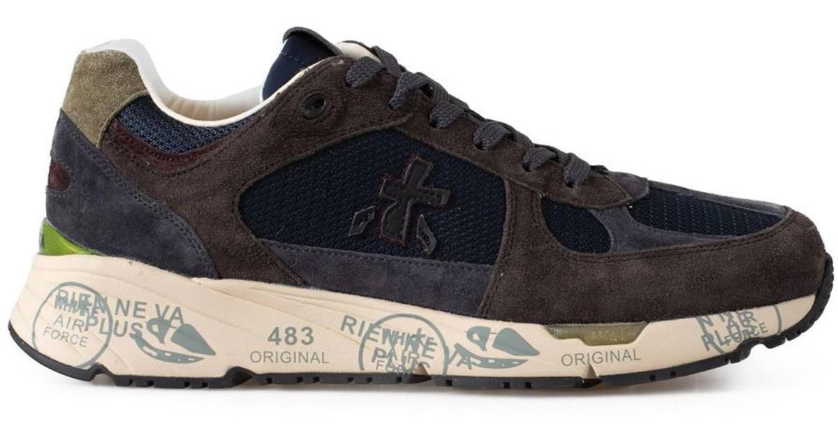 Premiata Sneakers in Blue for Men | Lyst