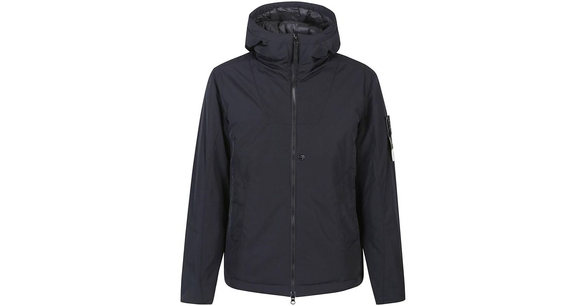 Stone Island Jacket in Blue for Men | Lyst UK