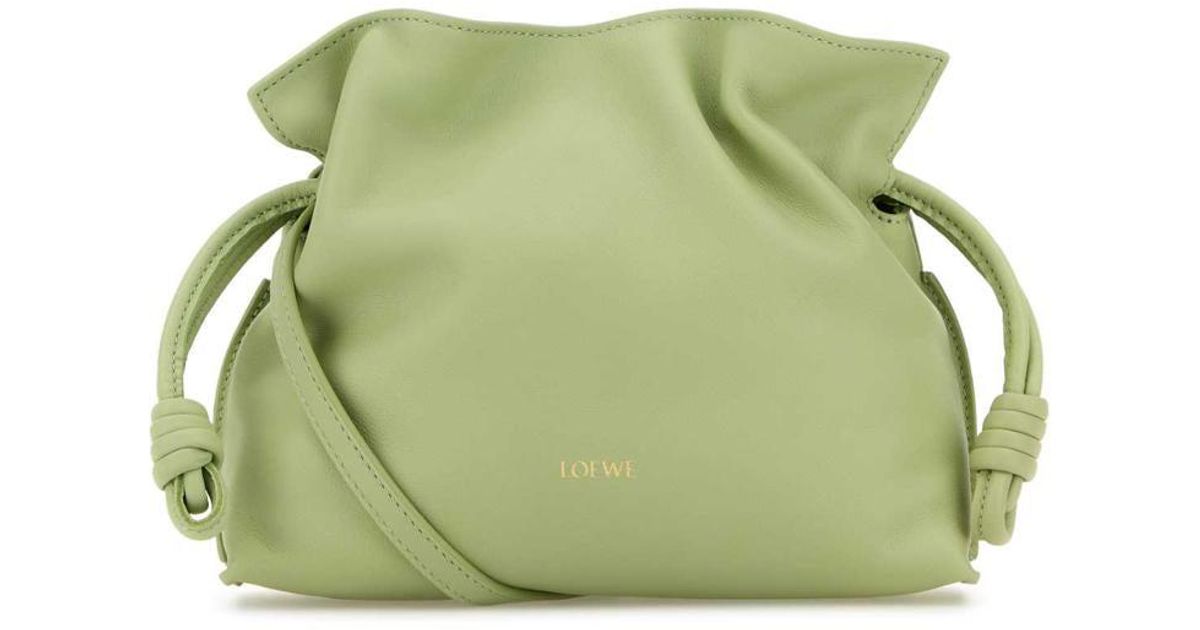 Loewe Handbags in Green | Lyst