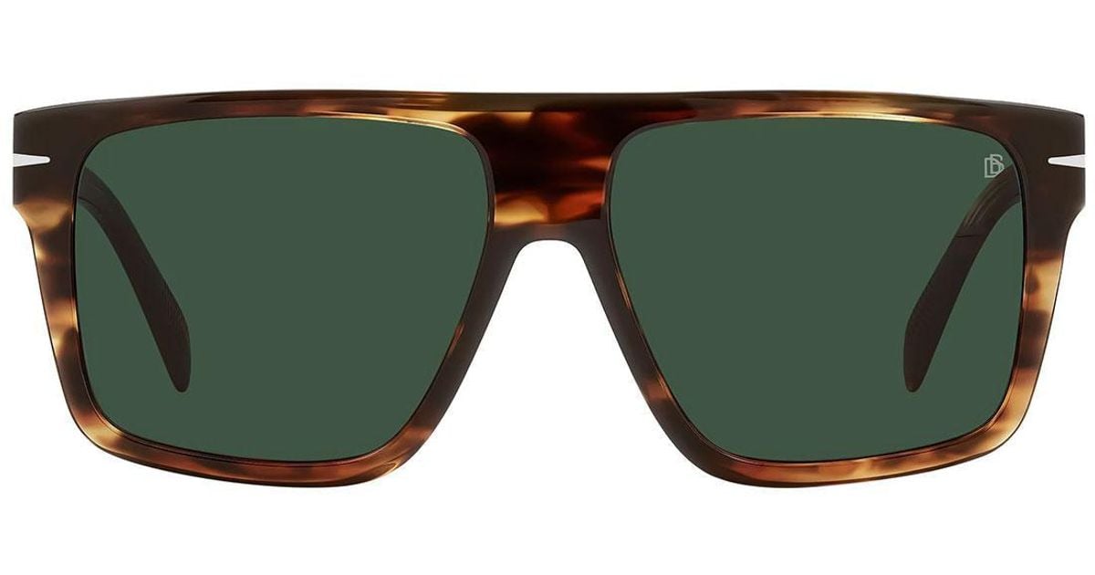 David Beckham Sunglasses in Green for Men | Lyst UK