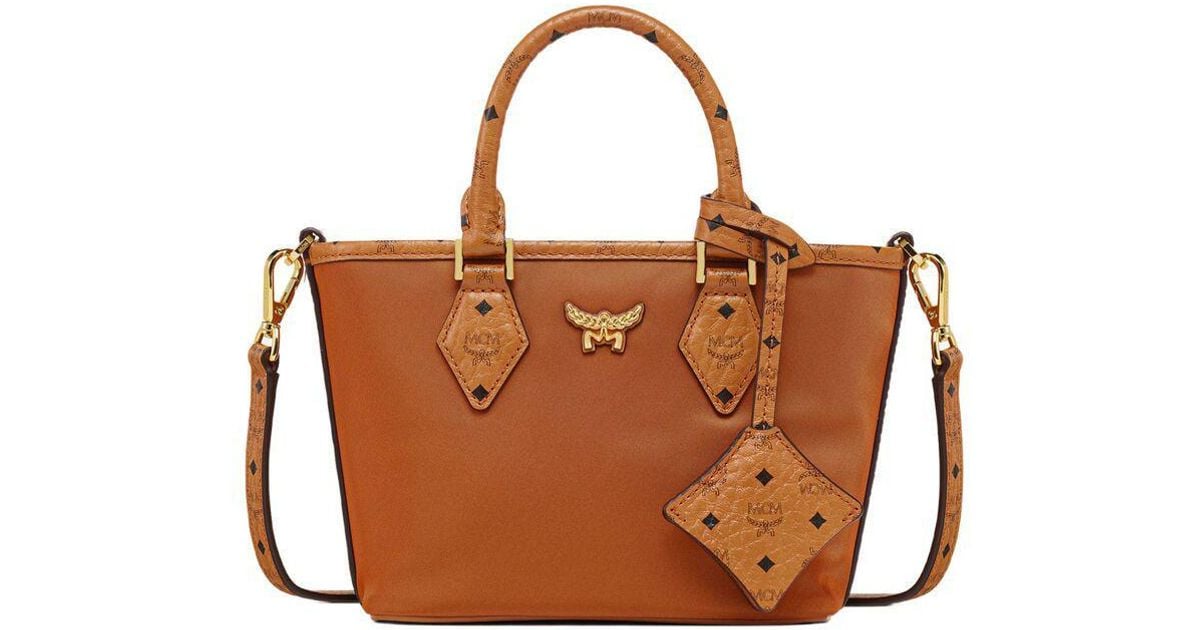 MCM Bags in Brown | Lyst