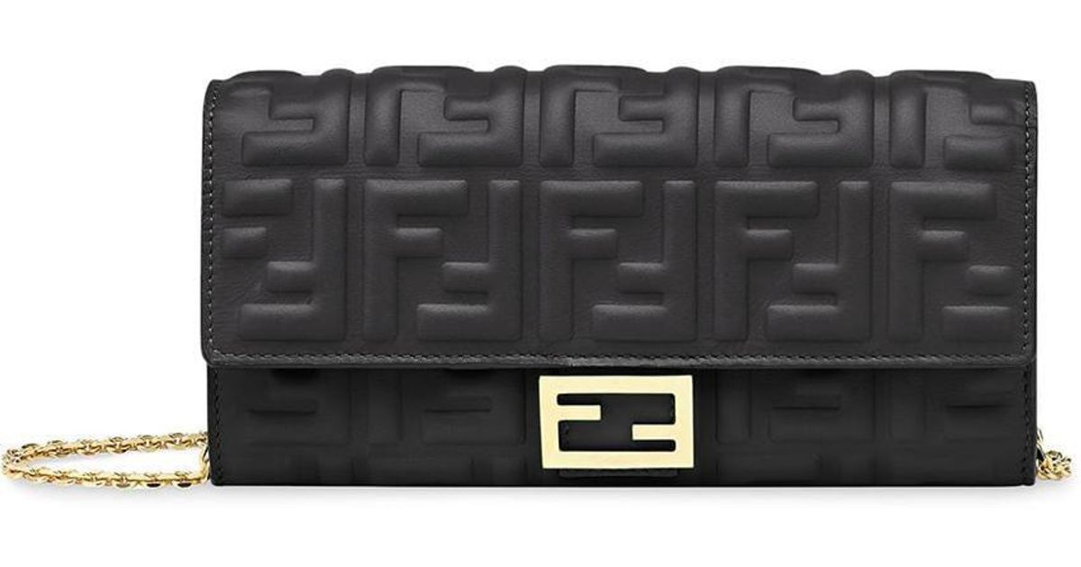 Fendi Small Leather Goods in Black | Lyst