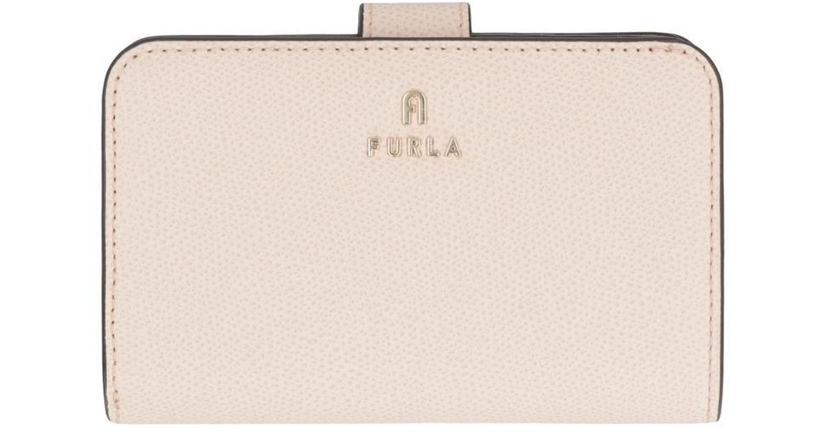 Furla Camelia Leather Wallet in Pink | Lyst UK