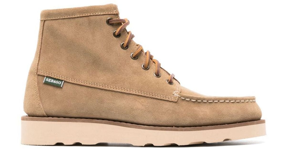Sebago Boots Beige in Natural for Men | Lyst