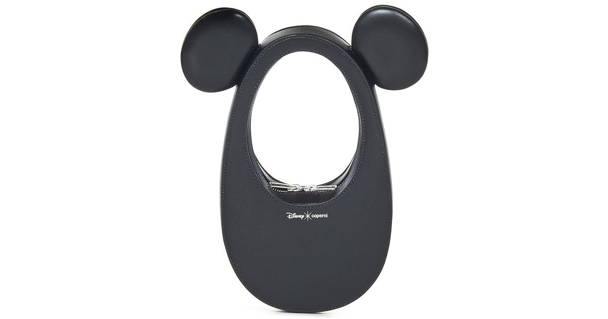 Coperni Disney X Mickey Mini Swipe Tote in Black | Lyst UK