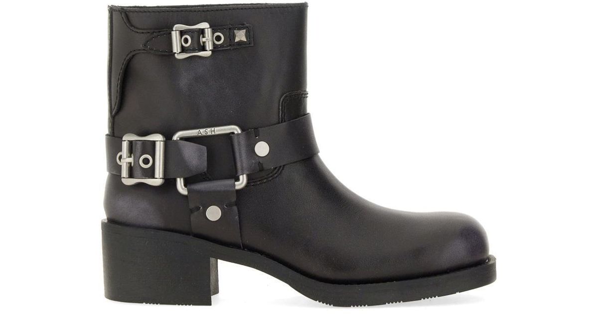 Ash Texas Boot in Black | Lyst