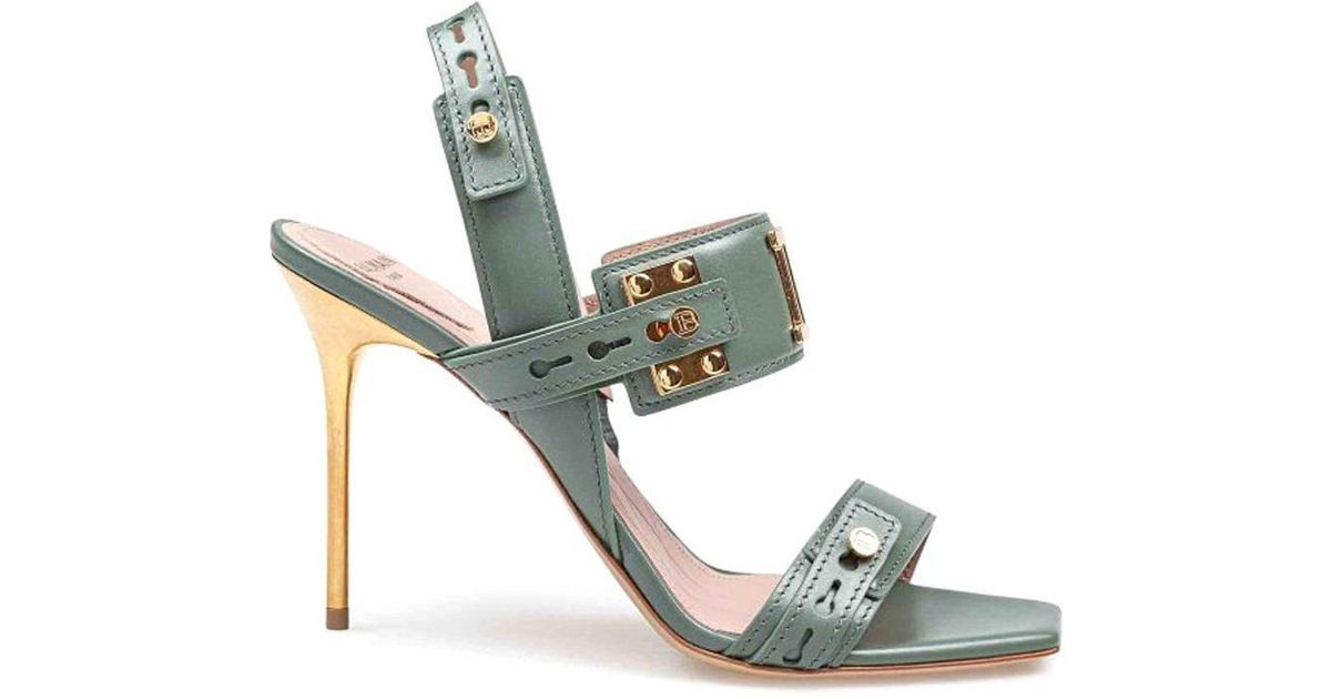 Balmain Shoes in Metallic | Lyst
