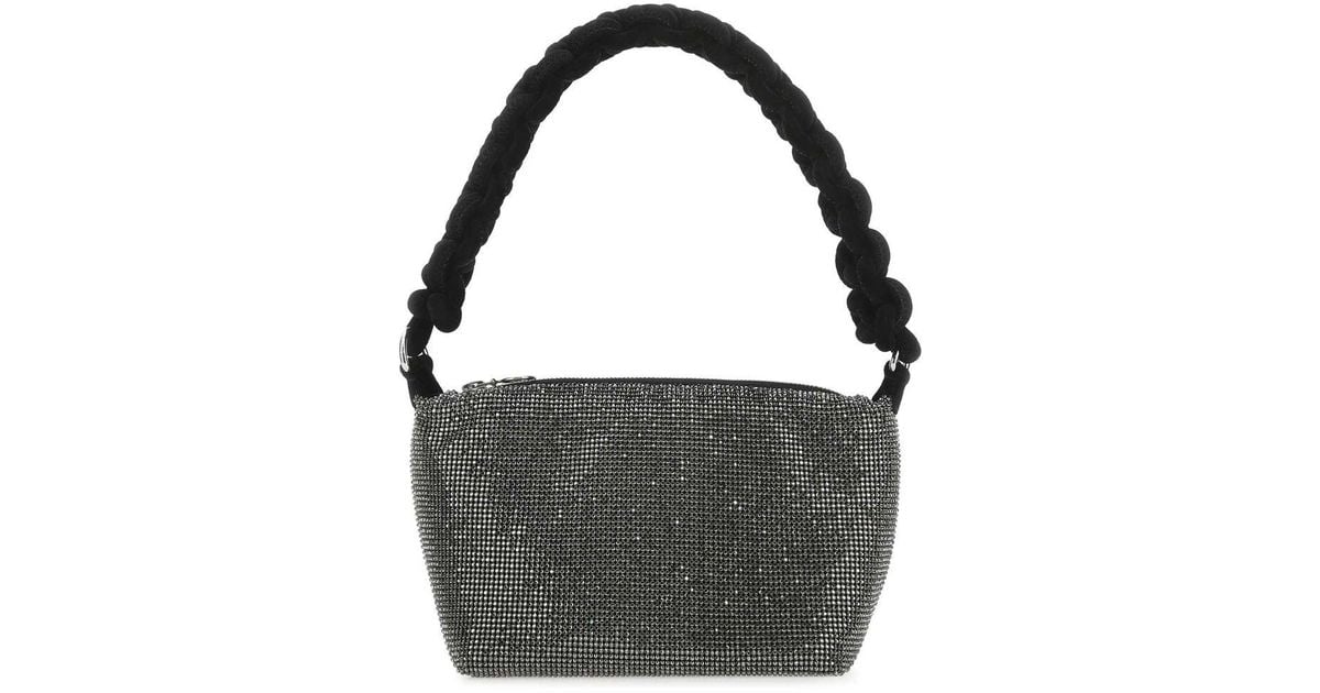 Kara Bag With Knotted Handle in Black | Lyst