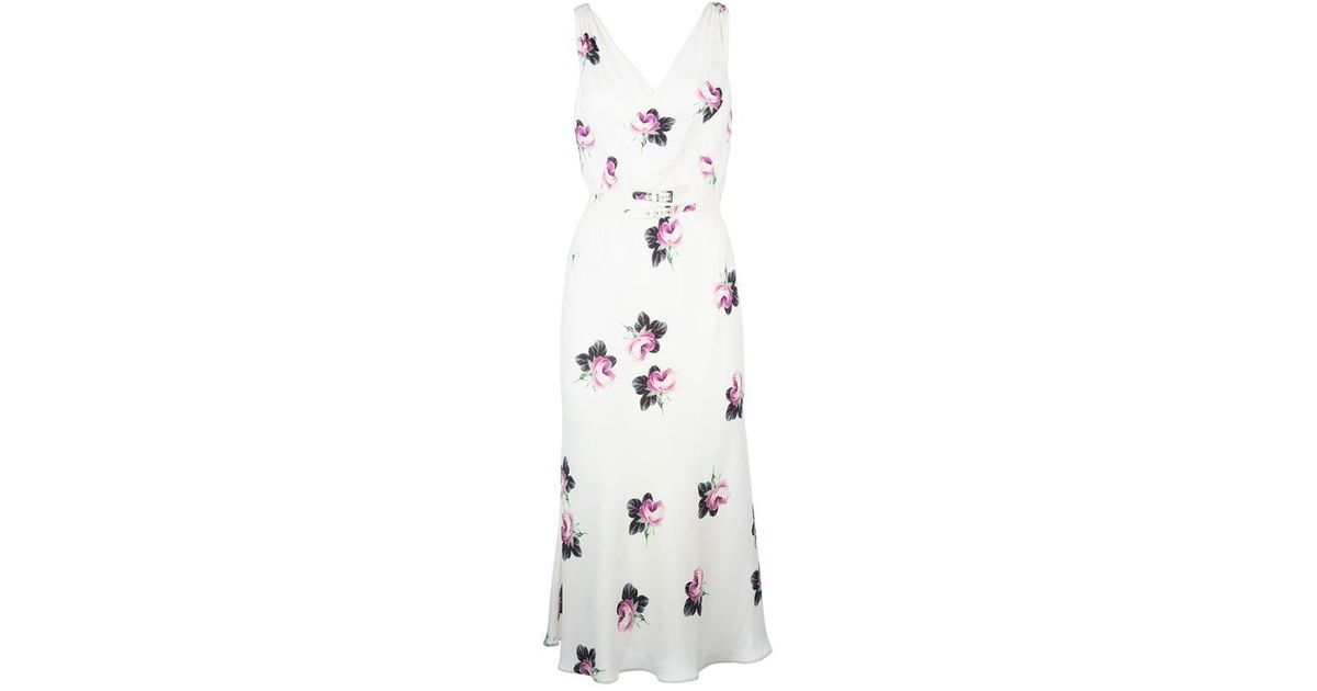 Prada Dress in White | Lyst