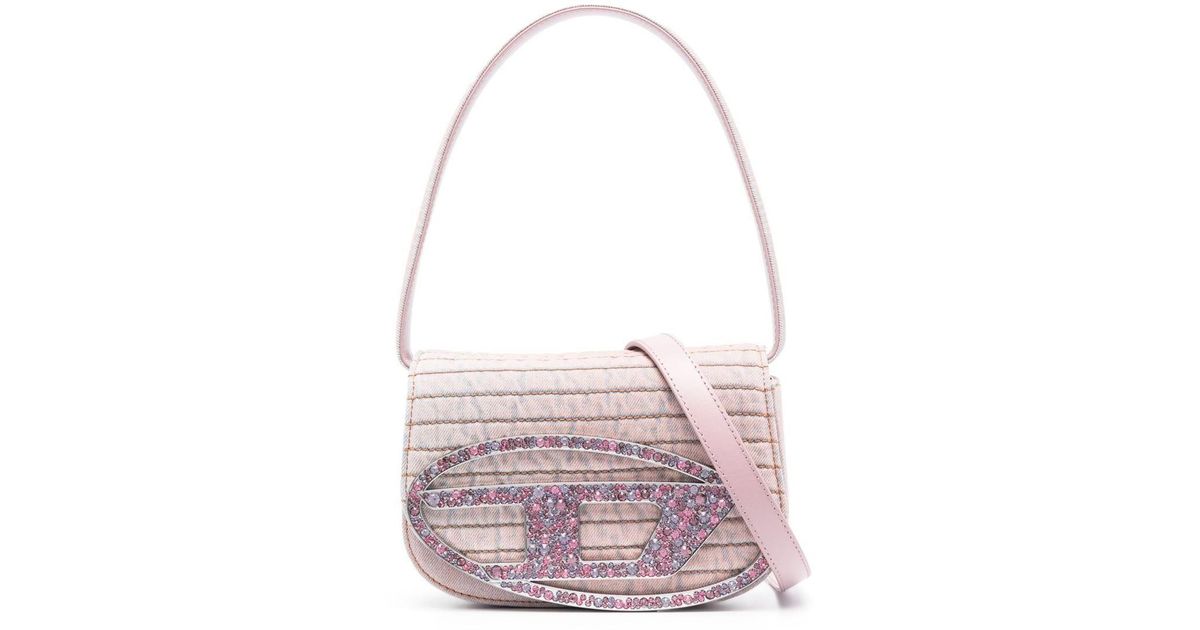 DIESEL 1dr Shoulder Bag in Pink | Lyst
