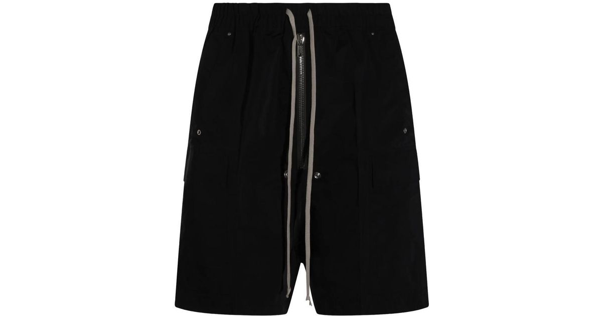 Rick Owens Gargobela Shorts Clothing in Black for Men | Lyst UK